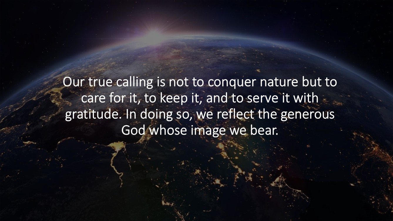 Called to Serve and Keep: Rediscovering Genesis 2:15 – Bangsar Lutheran ...